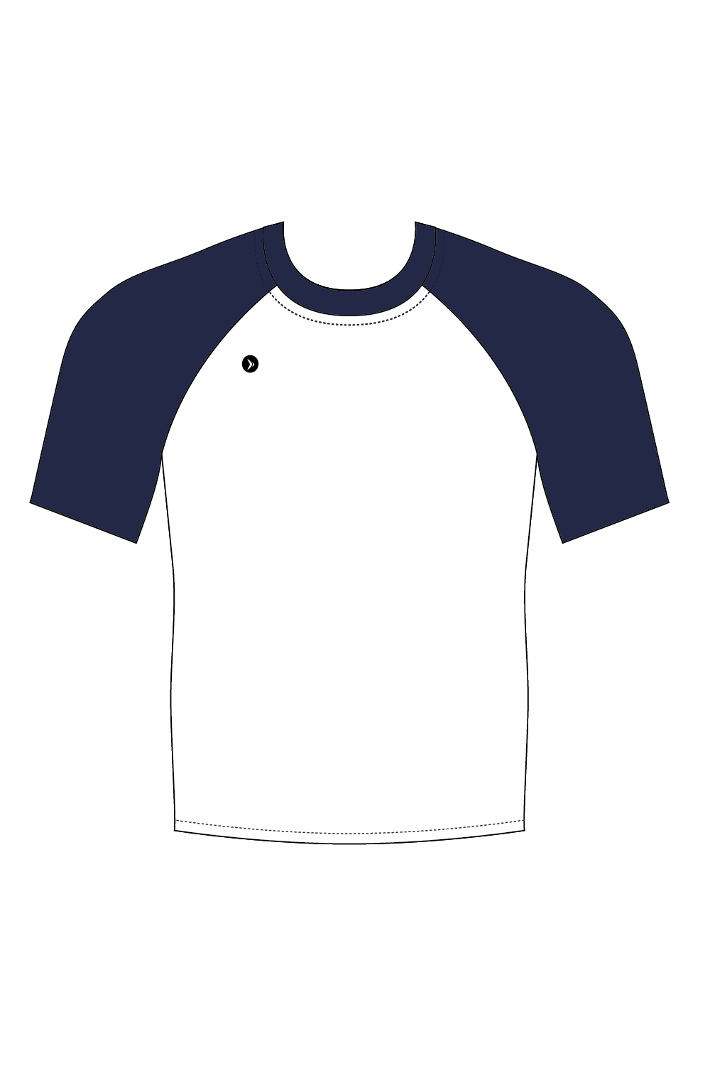 Striped SS Rashie – Catfish Designs